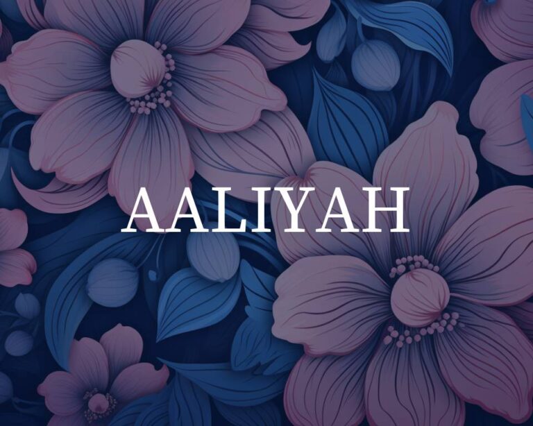 What Is The Spiritual Meaning Of The Name Aaliyah?