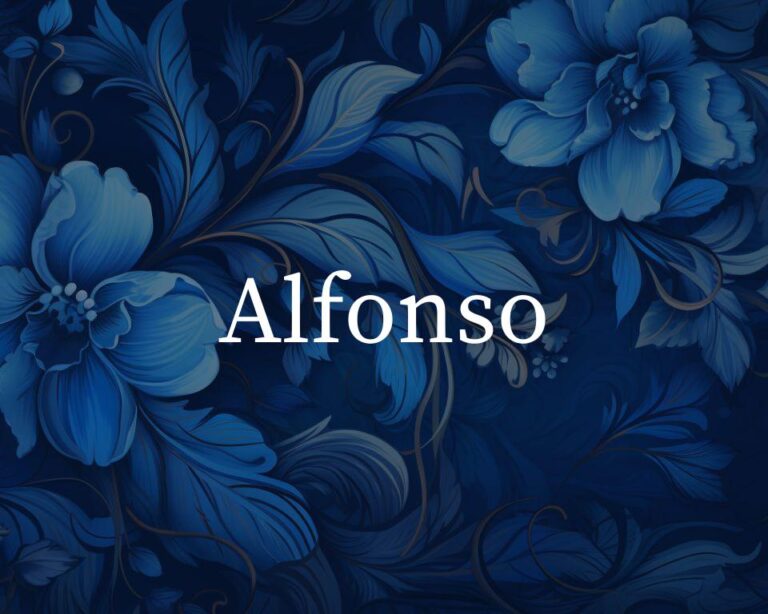 What Is The Spiritual Meaning Of The Name Alfonso?