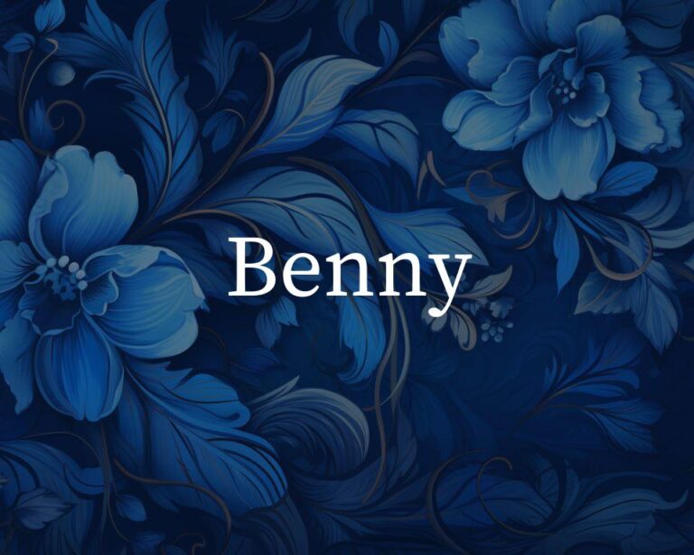What Is The Spiritual Meaning Of The Name Benny?