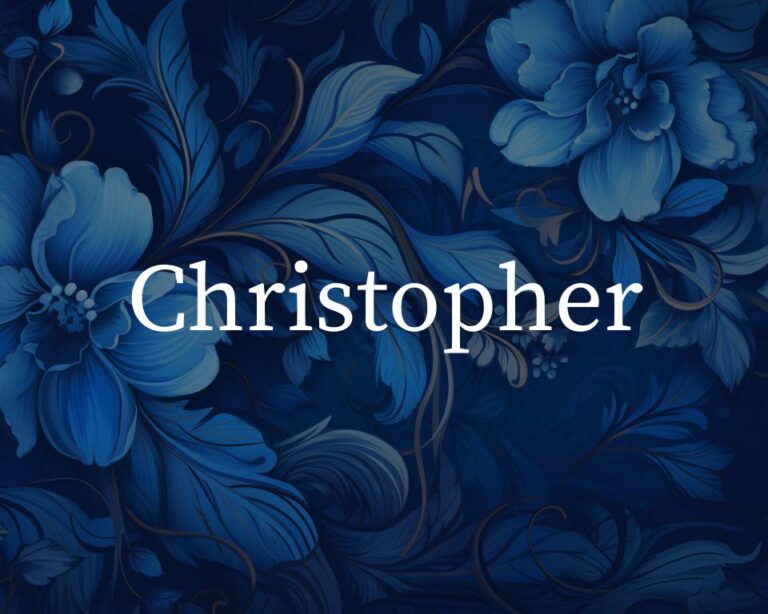 What Is The Spiritual Meaning Of The Name Christopher?