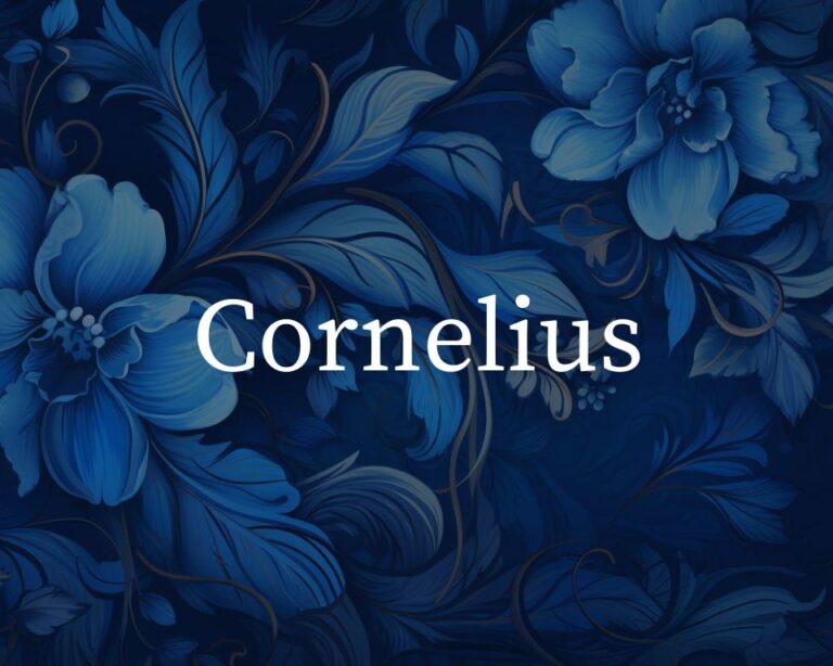 What Is The Spiritual Meaning Of The Name Cornelius?