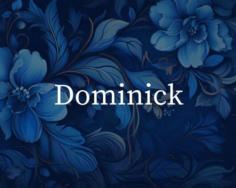 What Is The Spiritual Meaning Of The Name Dominick?