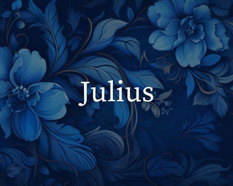 What Is The Spiritual Meaning Of The Name Julius?