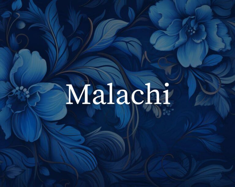 What Is The Spiritual Meaning Of The Name Malachi?