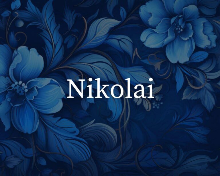What Is The Spiritual Meaning Of The Name Nikolai?