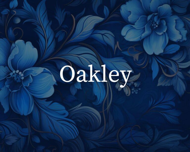 What Is The Spiritual Meaning Of The Name Oakley?