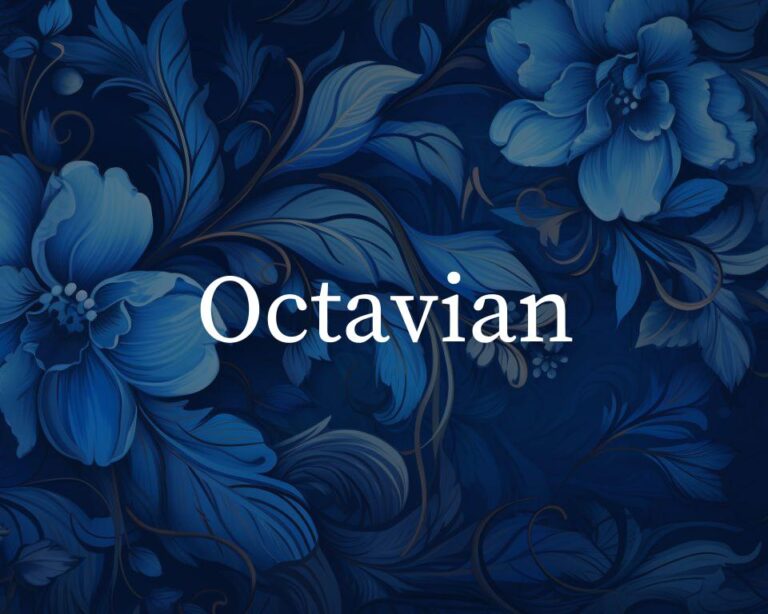 What Is The Spiritual Meaning Of The Name Octavian?
