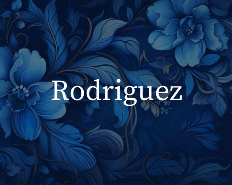 What Is The Spiritual Meaning Of The Name Rodriguez?