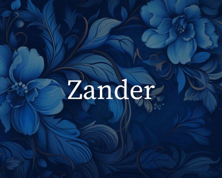 What Is The Spiritual Meaning Of The Name Zander?
